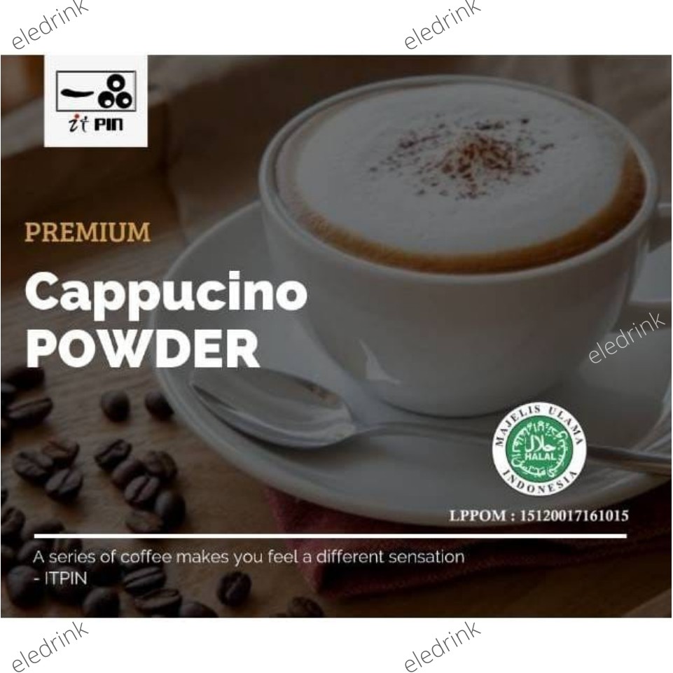 Jual ITPIN 1kg Premium Milk Powder Rasa Cappucino | Shopee Indonesia