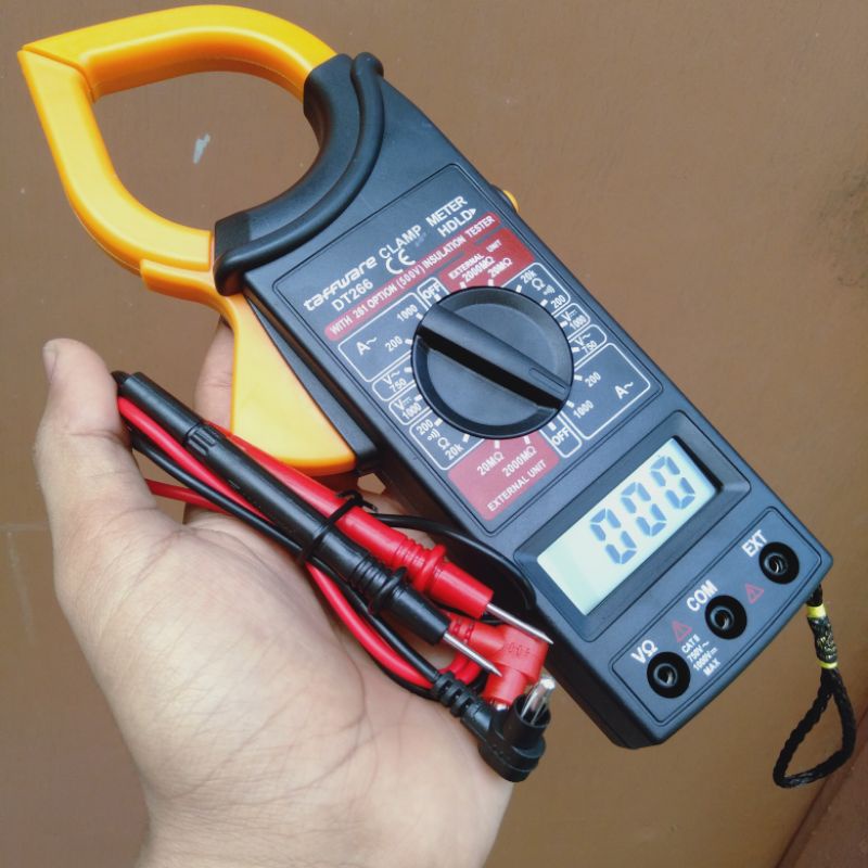 Jual Multimeter Tang Ampere Digital Clamp meter | Shopee Indonesia