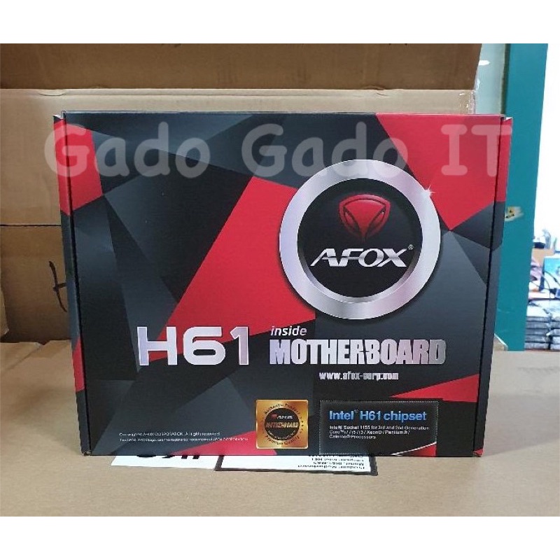 Jual MOTHERBOARD AFOX H61 MAINBOARD SOCKET 1155 INTEL LGA 1155 (GARANSI ...