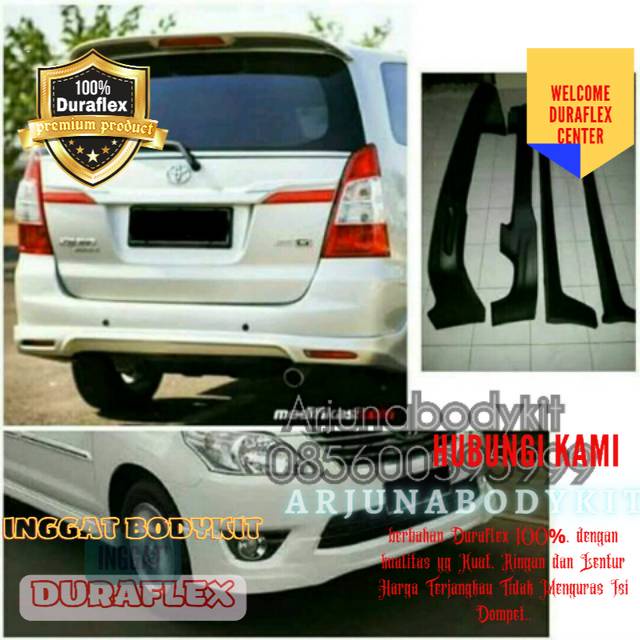 Jual HEMAT ONGKIR Bodykit Innova luxury 2012 BODYKIT INOVA BODY KIT INOVA body kit GRADE-A ...