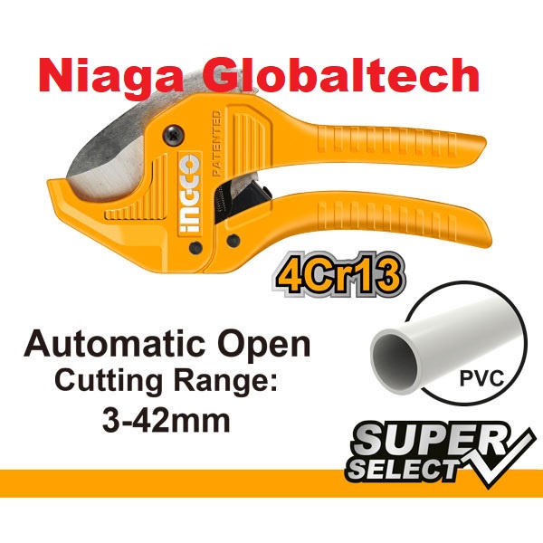 Jual INGCO HPCS05428 TANG POTONG PVC GUNTING PIPA PARALON POTONG PIPA PVC PIPE CUTTER | Shopee ...