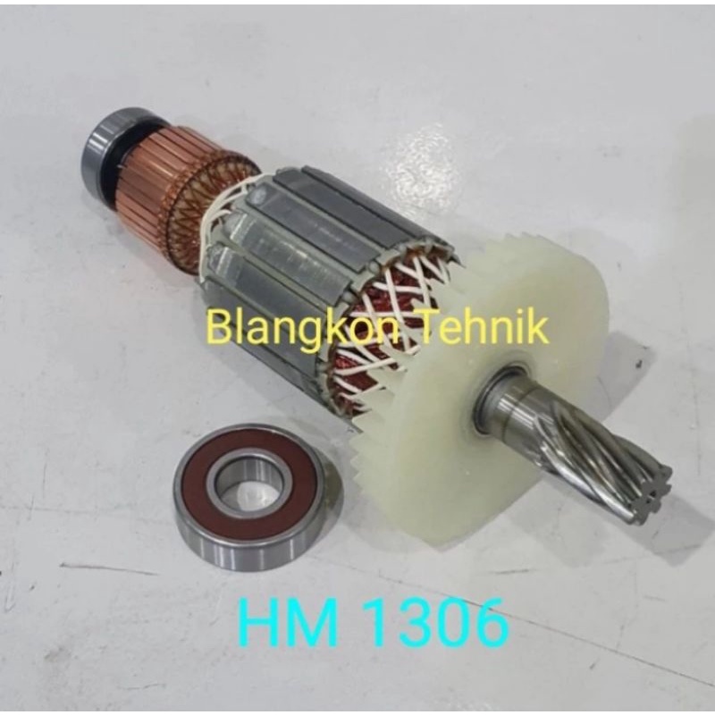 Jual ARMATURE ANGKER DEMOLITION HAMMER MAKITA HM 1306 HAMMER DRILL ...