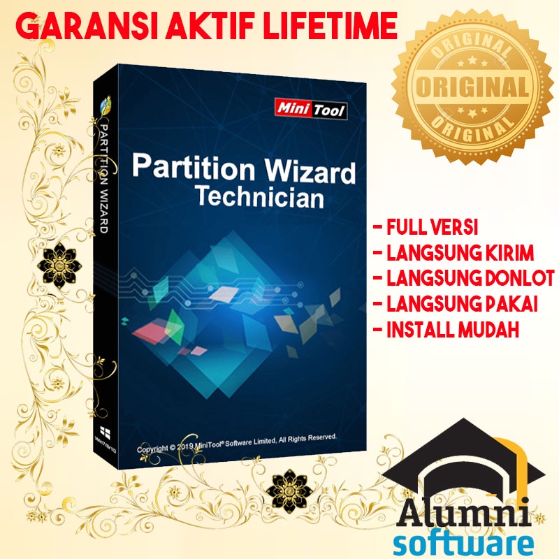 Jual [FULL VERSION] MiniTool Partition Wizard Pro 12 - GARANSI AKTIVASI ...