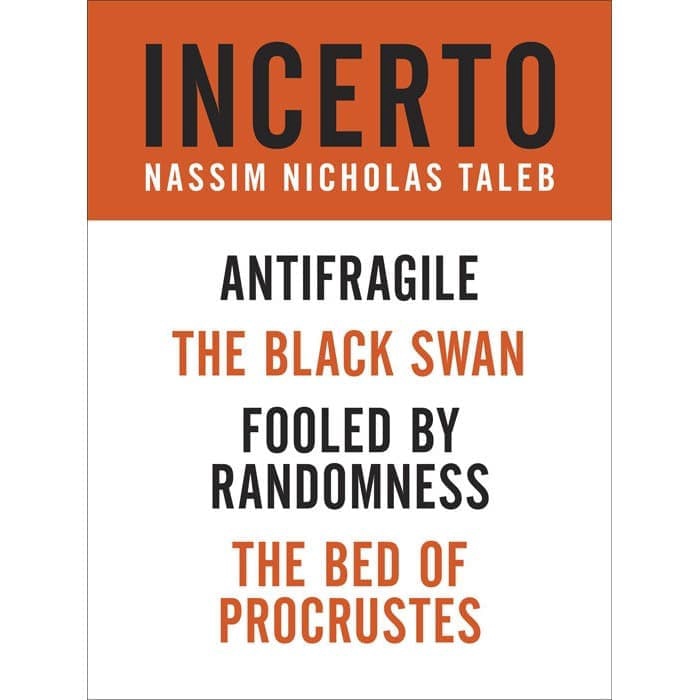 Jual Taleb, Nassim Nicholas - Incerto 4-book bundle : fooled by ...