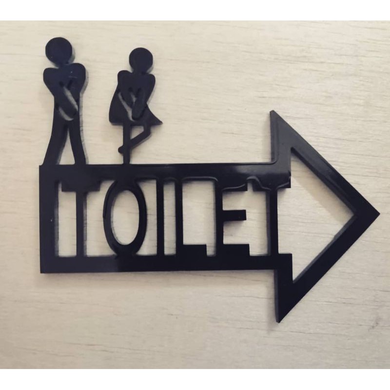 Jual Toilet Signage / Penanda Toilet / penunjuk toilet / restroom ...
