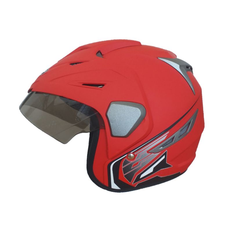 Jual Helm Ringan Di Kepala Anti Pusing SNI Pria Wanita Dewasa Half Face ...