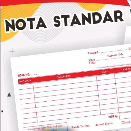 Jual Nota Kontan A6 Standar isi 50 2 Rangkap - siap kirim | Shopee ...