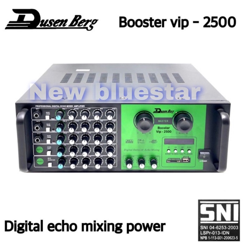 Jual Amplifier Karaoke Dusenberg Booster VIP 2500 Original Bluetooth ...