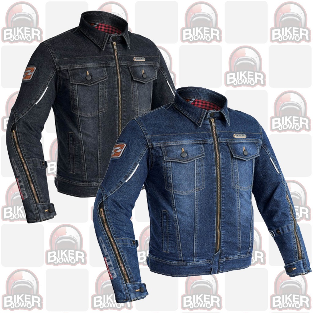 Jual Jaket Contin Metropole Denim - Jaket Touring Biker Contin Motor ...