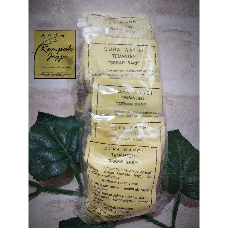 Jual RATUS BAKAR TEMANTEN | SEKAR SARI | KEMASAN ISI 10 PCS | Shopee ...