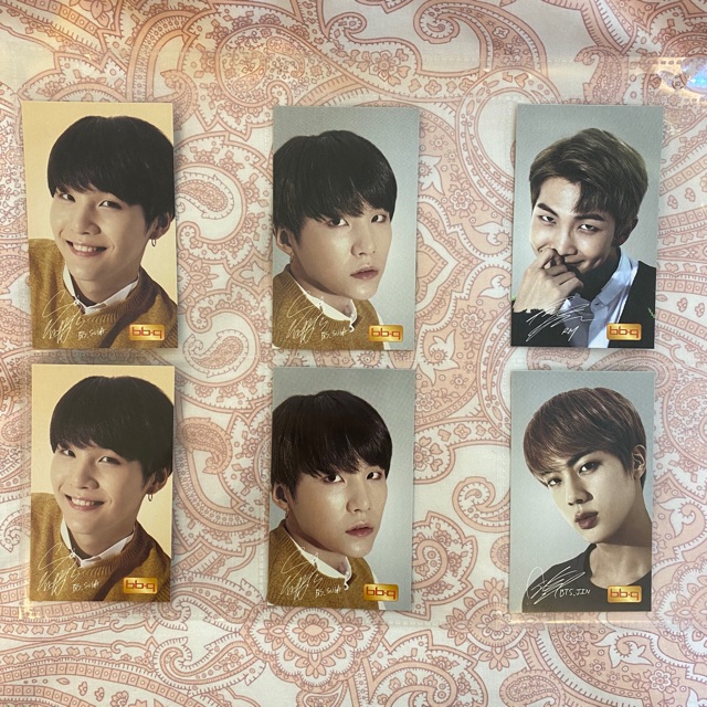 Jual BTS X BBQ Chicken Official Photocards Version 1 | Shopee Indonesia