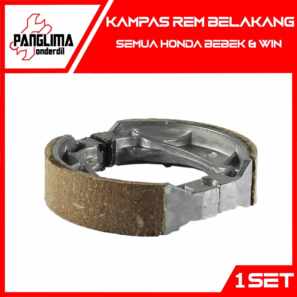 Jual Kampas Rem Belakang Honda Bebek Supra X 125 & Revo & Supra Fit New ...