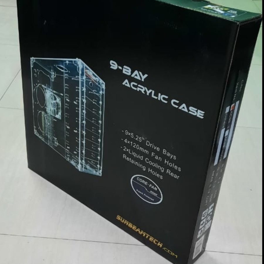 Jual Sunbeam 9-Bay Acrylic Case White | Shopee Indonesia
