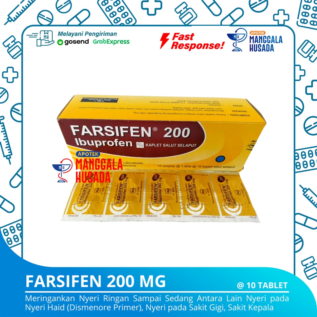 Jual FARSIFEN 200 MG PER STRIP @ 10 TABLET | Shopee Indonesia