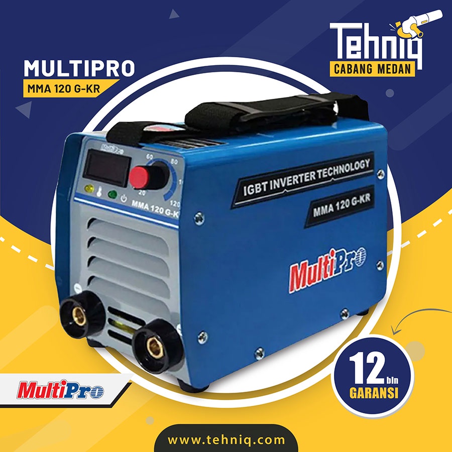 Jual MESIN LAS LISTRIK / INVERTER WELDING MULTIPRO MMA 120 G-KR ...