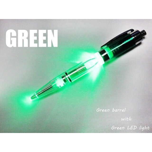 Jual pulpen Lampu LED balpoin alat tulis dalam gelap ballpoint | Shopee ...