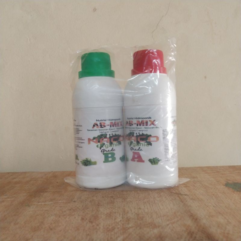 Jual Nutrisi AB MIX 500ML Pupuk Nutrisi Hidroponik Pekatan 500ml Siap ...