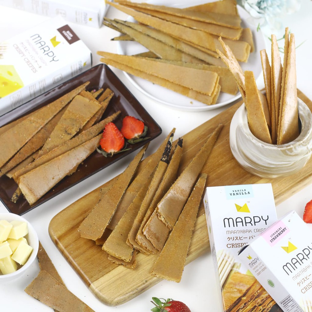 Jual Marpy Martabak Crispy / Cemilan Crepes Martabak Manis Crispy ...