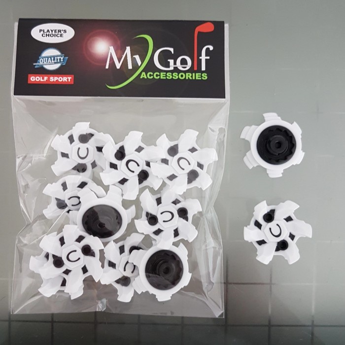 Jual Golf Soft Spikes Replacement, Tour Lock, Slim Lok System Isi 10pcs ...