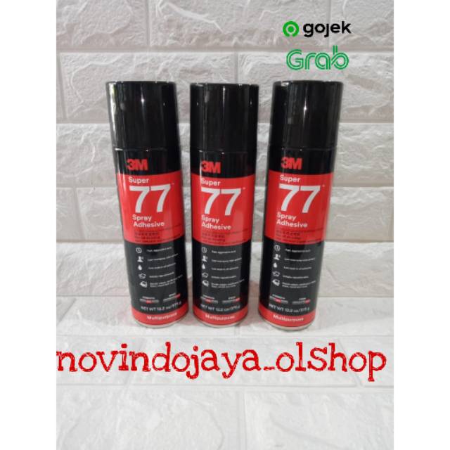 Jual 1PCS LEM SPRAY / LEM SEMPROT Super 77 3M ( pengiriman khusus pulau ...