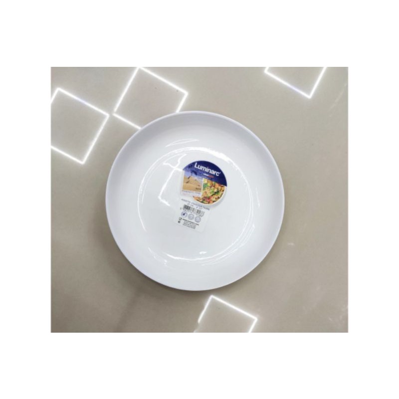 Jual Piring Dalam 17cm Luminarc Dish Deep Platter Friends Time White ...
