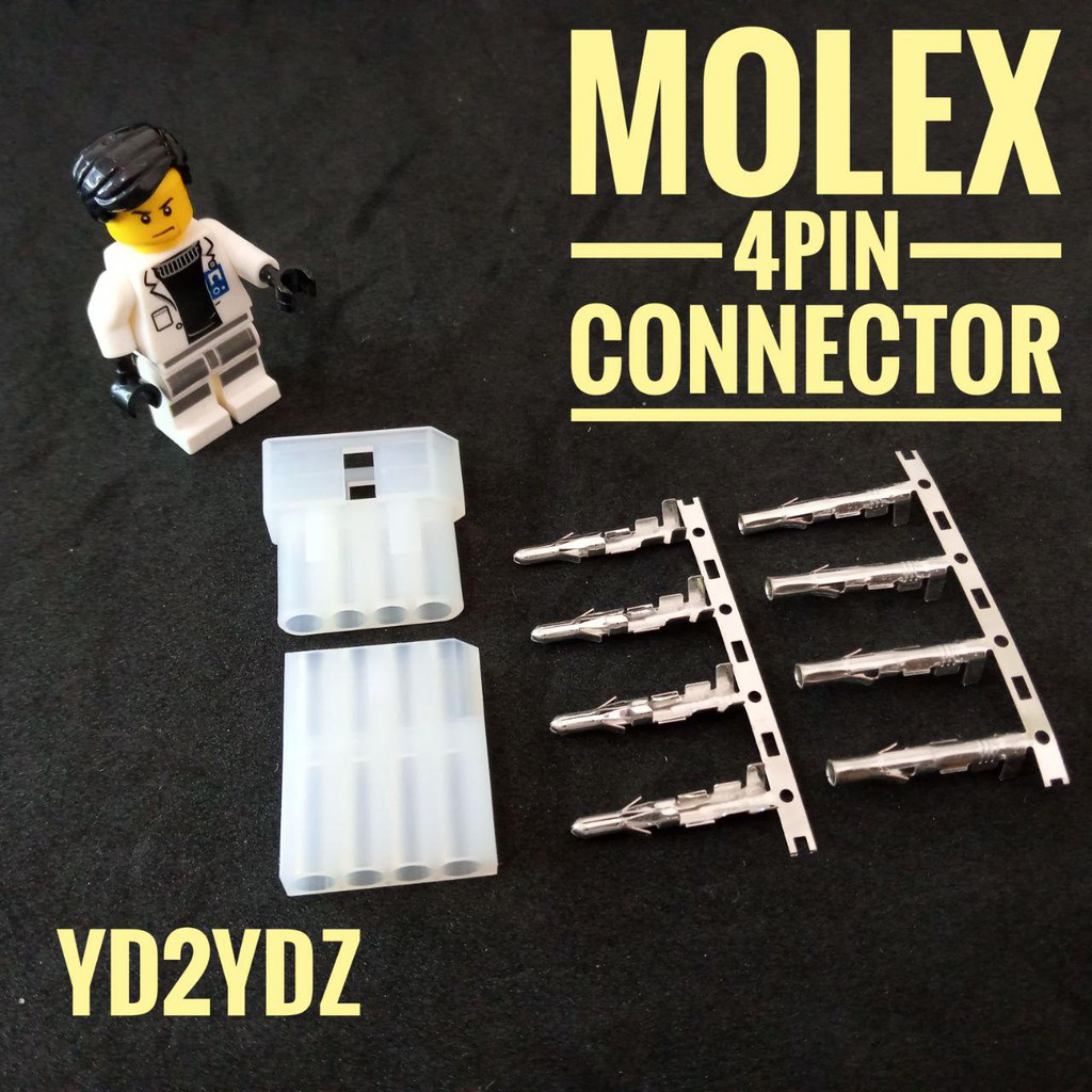 Jual konektor tuner icom 4pin molex atu ldg 703 706 at120 at130 7100 ...
