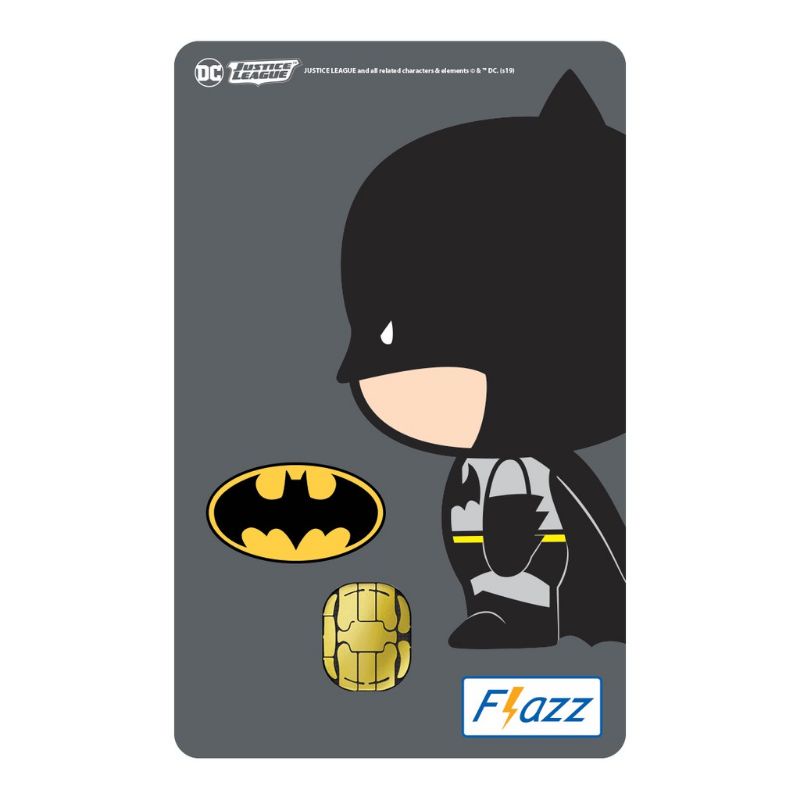 Jual Kartu Flazz Limited Edition Justice League Chibi Batman | Shopee ...
