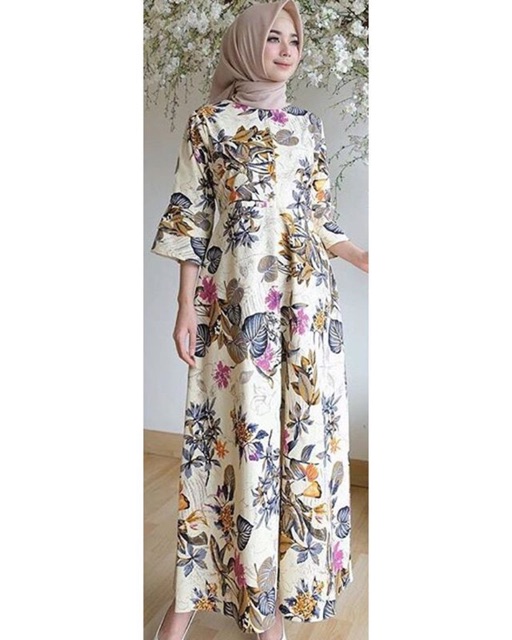 Jual LINEN GAMIS (Corak Bunga) | Shopee Indonesia