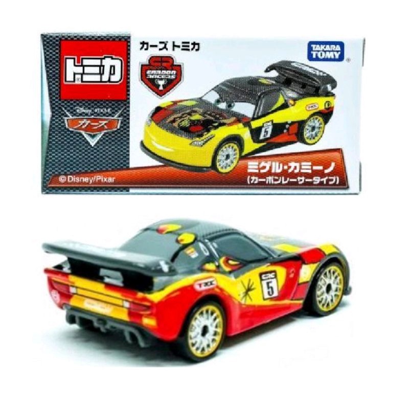 Jual Tomica Disney Cars Miguel Camino Carbon Racers Takara Tomy Disney ...