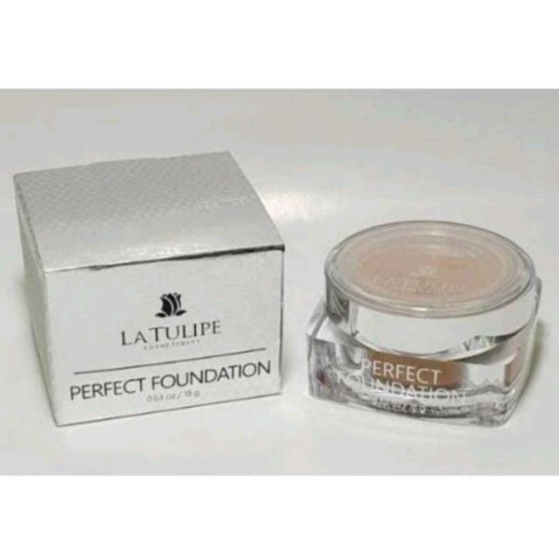 Jual La tulipe Perfect Foundation/latulipe perfect foundation | Shopee ...