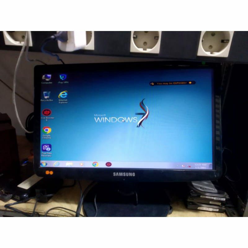 Jual monitor Lcd/Led 16 inch Wide Komputer PC/laptop Like new | Shopee ...