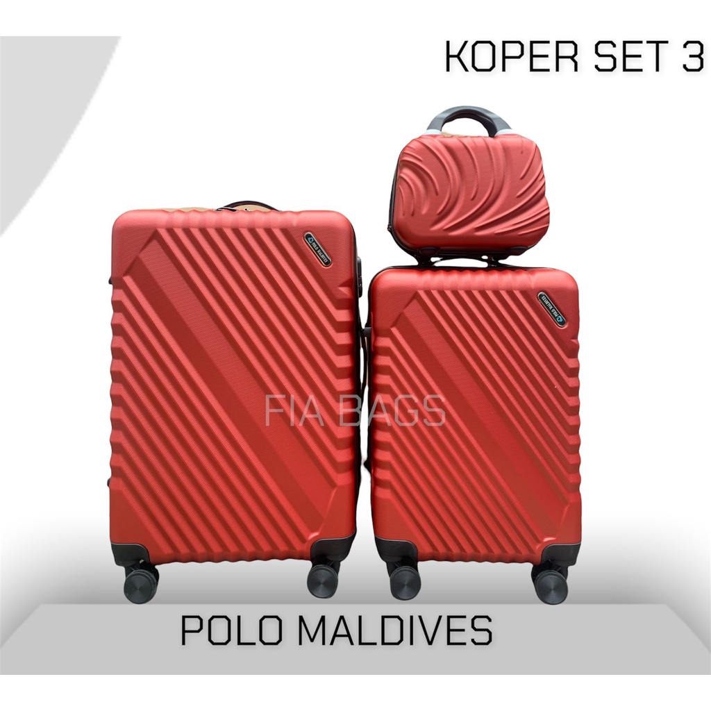 Jual Koper Fiber SET 3 12+20+24 inch Koper Kabin Koper Murah Koper ...