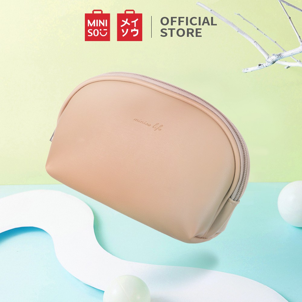 Jual MINISO Pouch Penyimpanan Kosmetik Makup Cosmetic Pouch Simple ...