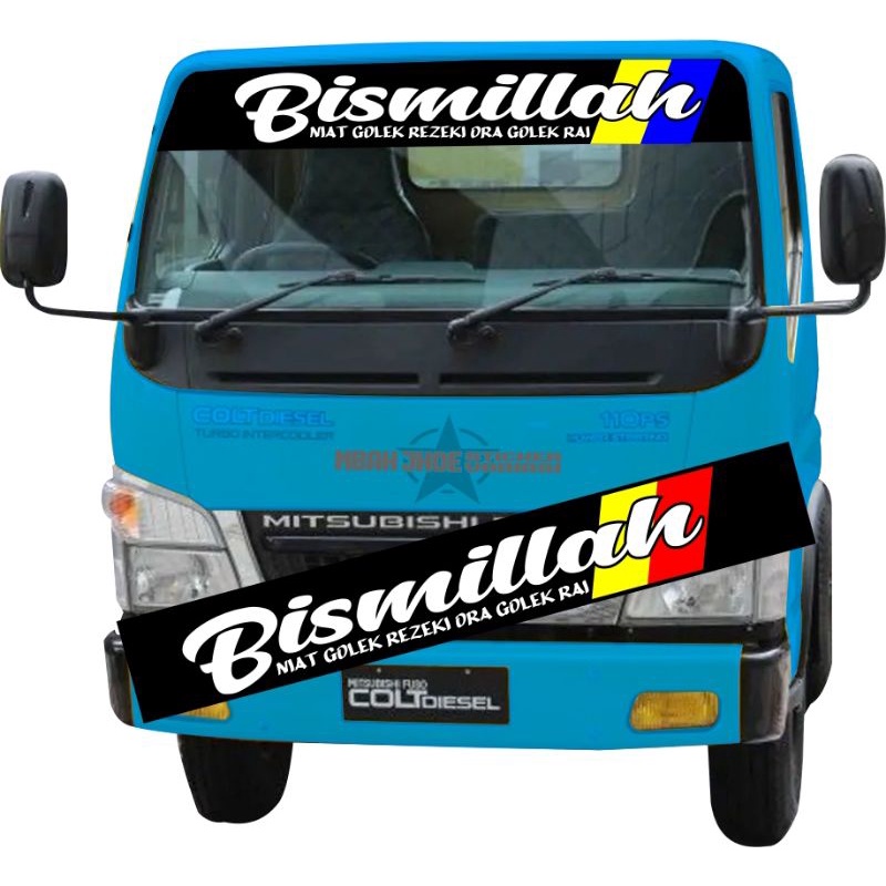 Jual sticker kaca CANTER/cutting sticker kaca canter/truck(bayar ...