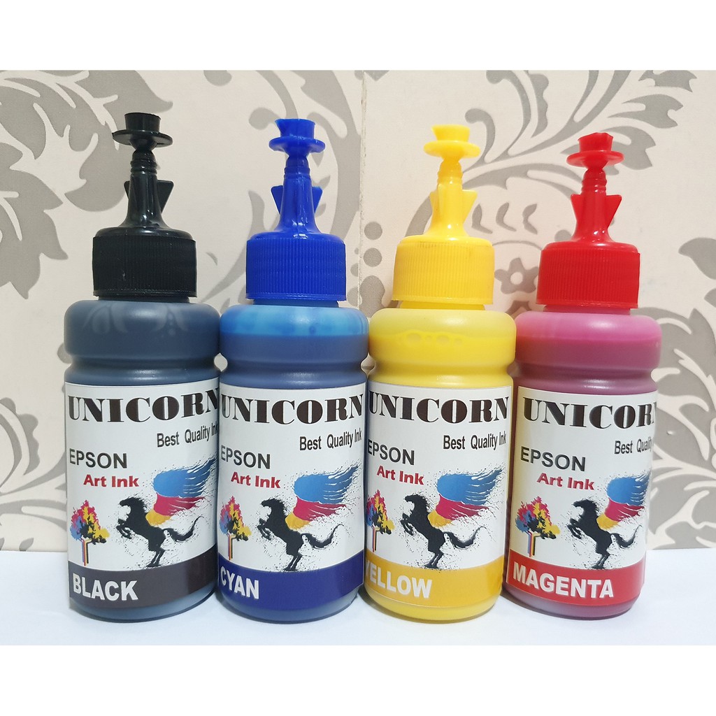 Jual Paket Tinta Art Paper Epson Unicorn Best Photo Quality Ink ( 1 ...