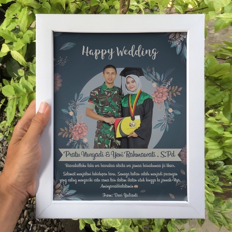 Jual Kado wisuda / kado pernikahan / kado murah / kado / Frame foto ...