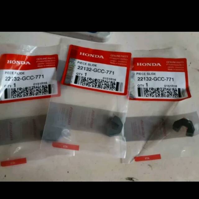 Jual 22011-GCC-770 ISI 3 pcs HGP 100% piece slide beat scoopy spacy ...