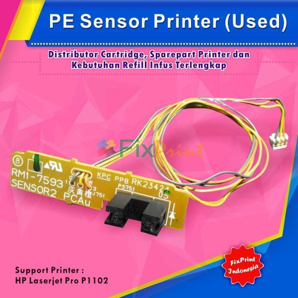 Jual Sensor Paper Penarik Kertas Printer HP P1102 p1102, Sensor ASF ...