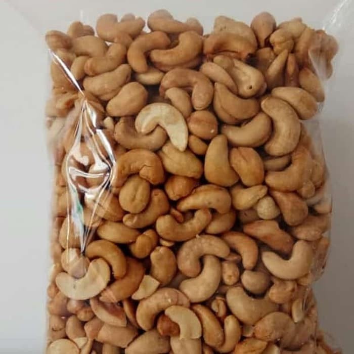 Jual kacang mede tawar 500 gram / mede panggang tanpa bumbu | Shopee ...