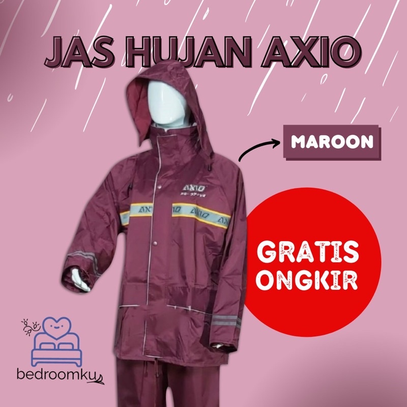 Jual Axio Jas Hujan Ax-882 Raincoat Mantel Axio Dewasa Original Pria Wanita | Shopee Indonesia