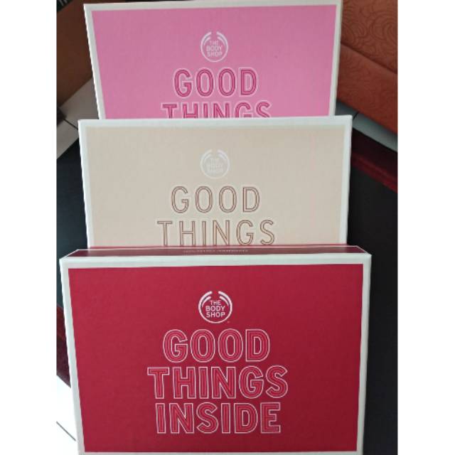 Jual Box The Body Shop 'Good Things Inside' | Shopee Indonesia