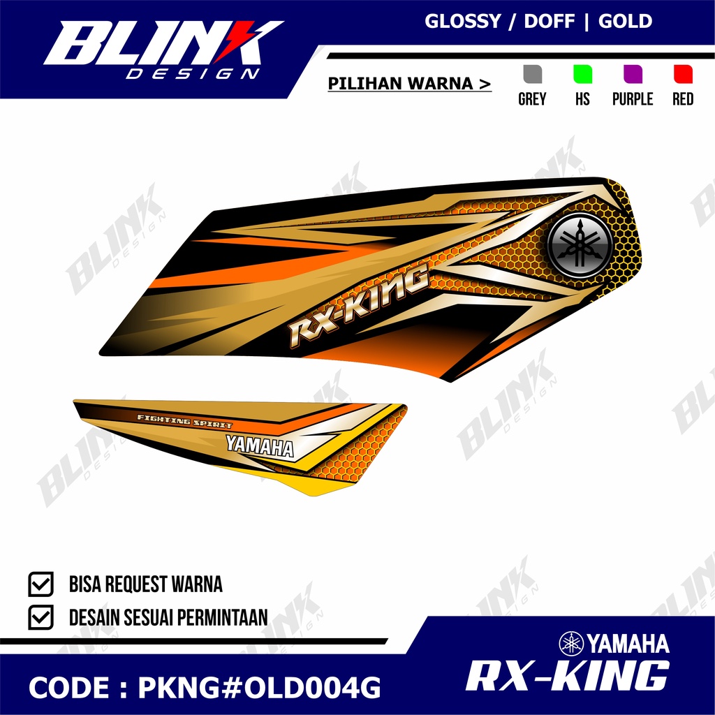 Jual Sticker Striping Yamaha RX King-Stiker Striping Body Rx King ...