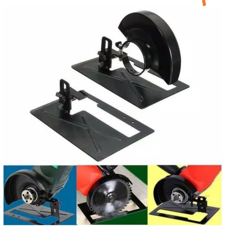 Jual Braket Gerinda 4"Angle Grinder Wheel Guard Set Bracket Dudukan ...