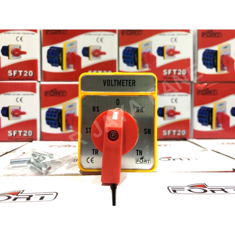 Jual ROTARY SWITCH / SELECTOR VOLT SFT20-7 SA16-7 RN-SN-TN-0-RS-ST-TR ...
