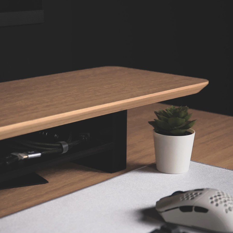 Jual Noir Desk Shelf Monitor Stand Riser / Monitor Table / Meja Monitor ...