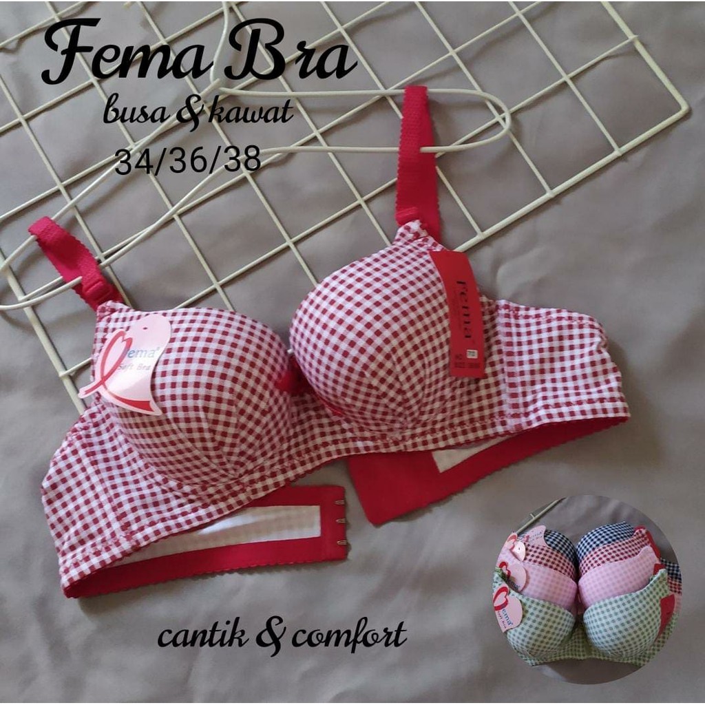 Jual FEMA BRA EXTRA COMFORT BUSA DAN KAWAT MURAH BERKUALITAS | Shopee ...