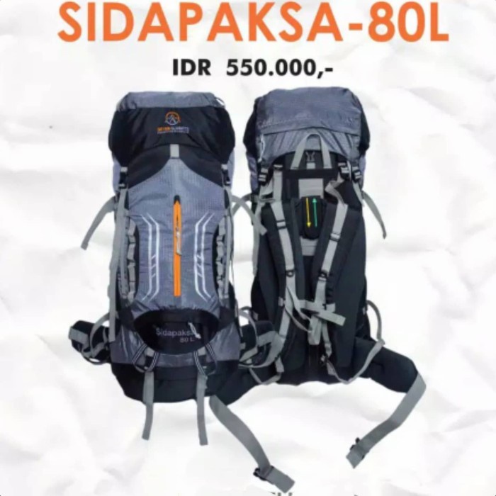Jual Alan - Sidapaksa Tas Gunung Carrier Seven Summits Sidapaksa 80L Original | Shopee Indonesia