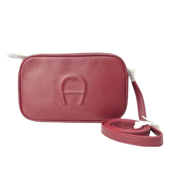 Jual AIGNER CAMERA BAG LEATHER AUTHENTIC ORI ORIGINAL WITH BOX ...