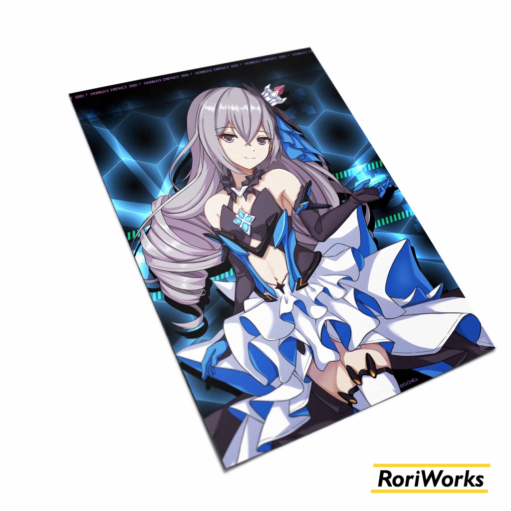 Jual Poster Anime - Bronya (Herrscher of Reason) Honkai Impact 3 ...