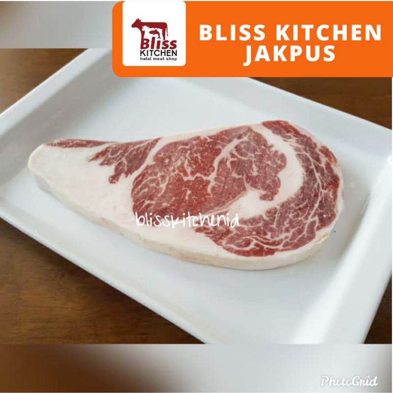 Jual Daging Sapi US Black Angus Ribeye Jumbo Beef Steak Marbling 4 ...